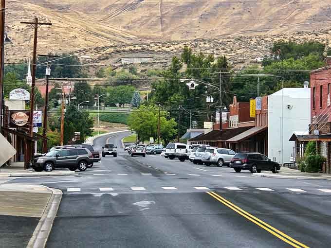 Main Street Naches looks like it stepped out of a time machine and decided to stay awhile.