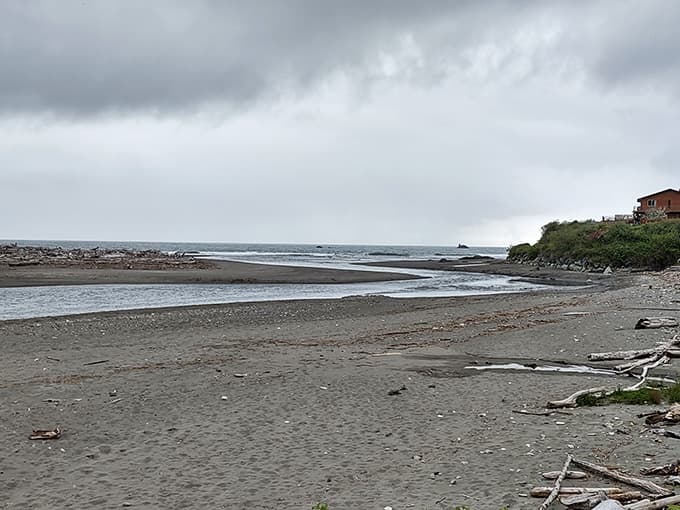 Even on moody days, this beach delivers the kind of dramatic coastal beauty that makes Oregon absolutely unforgettable.