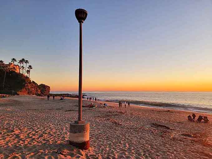 That magic moment when the sun decides to paint everything in shades of pure California gold.