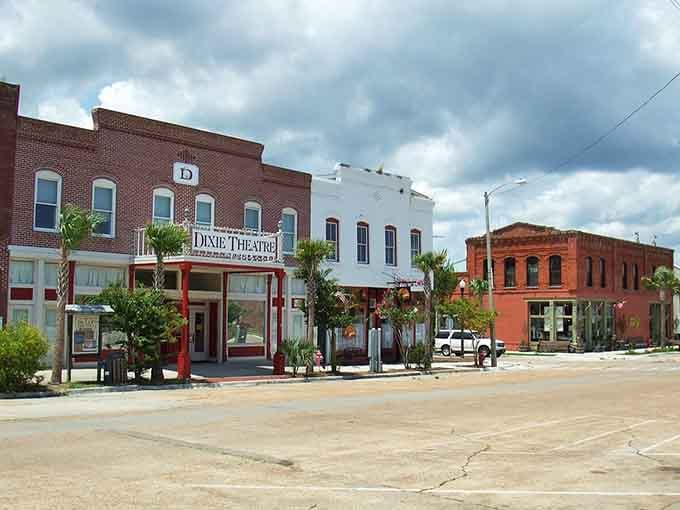 The Dixie Theatre marquee stands as a testament to when downtown meant something special to everyone.