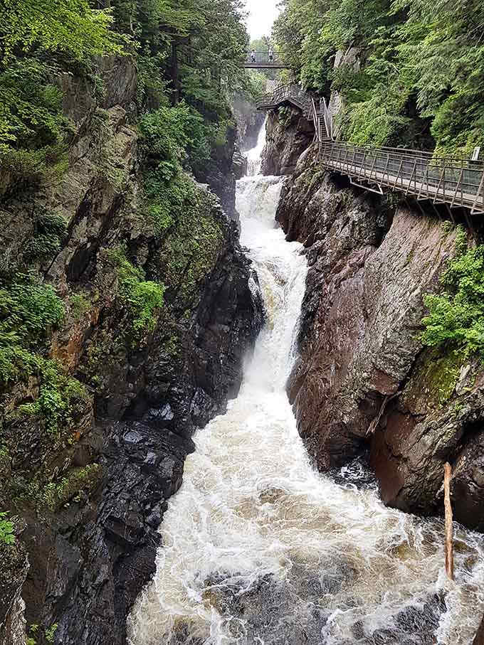 The river's persistent flow continues its million-year project of reshaping the landscape, one molecule at a time.