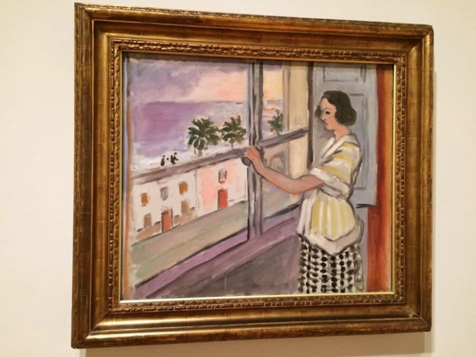"Young Woman at the Window, Sunset" showcases Matisse's ability to capture quiet moments with stunning simplicity.
