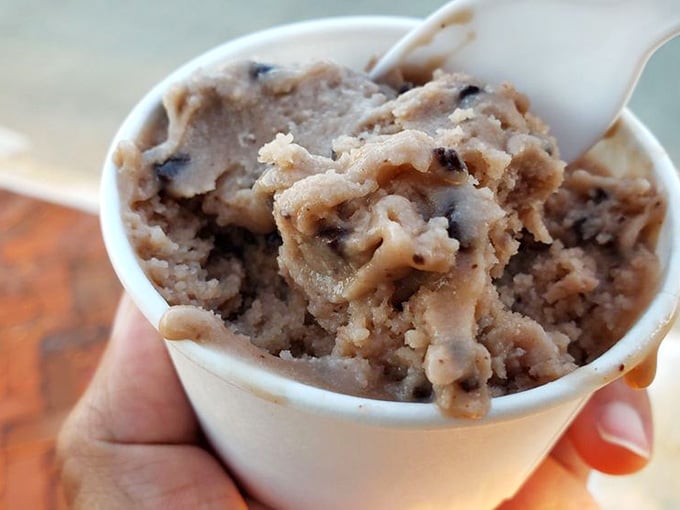 Vegan chocolate oat ice cream proves dairy-free doesn't mean flavor-free, just different paths to frozen happiness ahead.