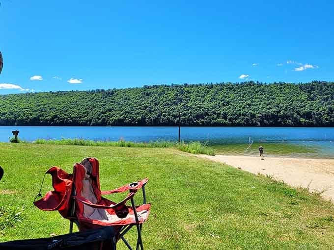 That chair has the best office view in all of Pennsylvania, no contest whatsoever.