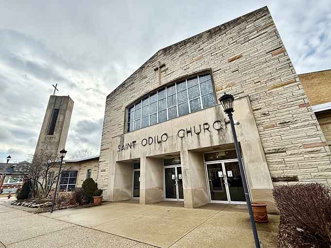 St. Odilo Church stands as a beautiful testament to Berwyn's strong community faith and architectural heritage.