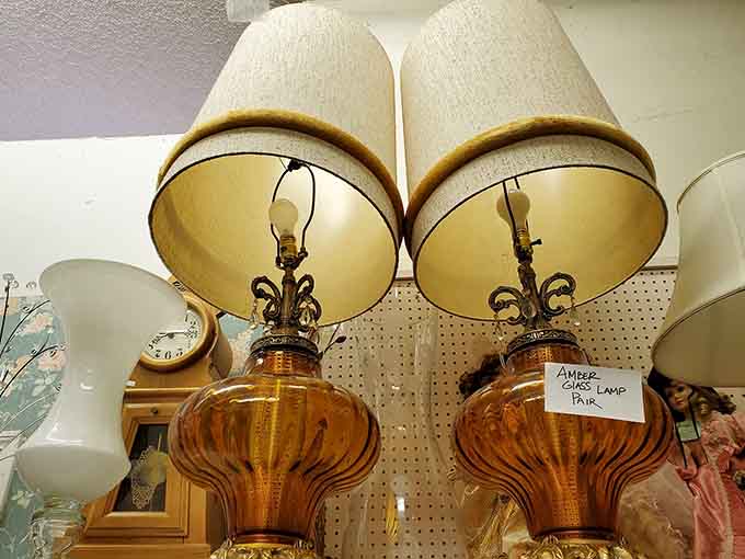 Vintage lamps with character to spare, because your living room deserves better than another boring big-box store fixture.