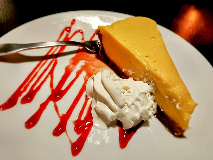 Key lime cheesecake this vibrant makes you wonder why anyone orders anything else for dessert ever.