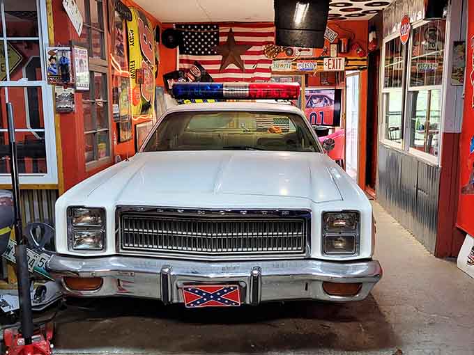 Boss Hogg's ride looking pristine and ready to chase those Duke boys one more time.