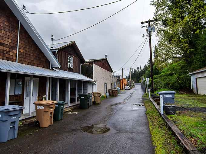 Even the back alleys here have more authenticity than most towns manage to achieve on their main drags.