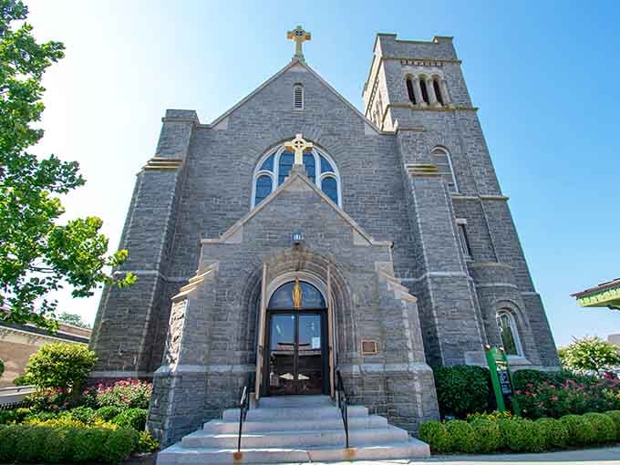 Cape May's stunning stone churches add architectural diversity to the town's famous collection of Victorian buildings and historic landmarks.