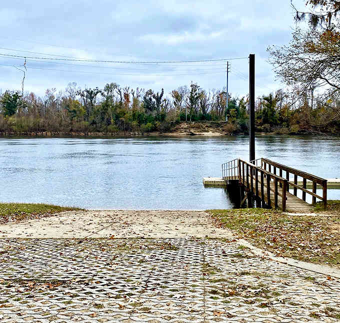 River access means fishing spots where the biggest expense is replacing hooks you've snagged on logs.