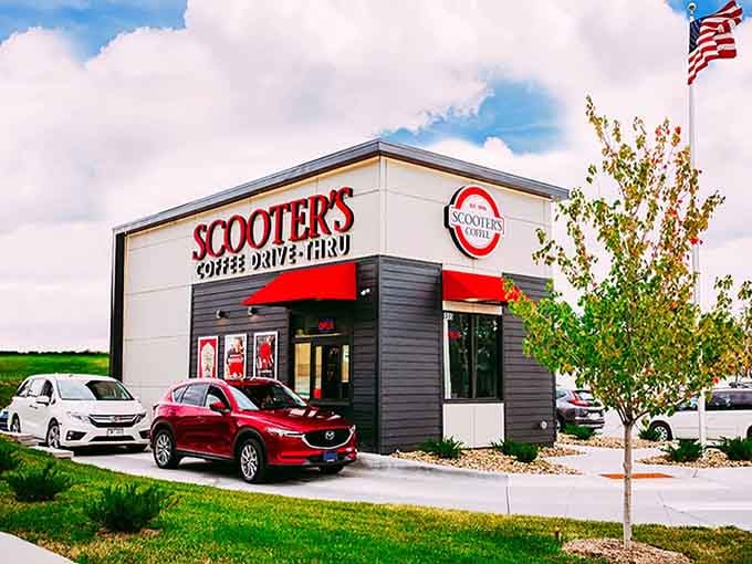 Scooter's Coffee keeps the caffeine flowing for those mornings when retirement still requires a jump start somehow.