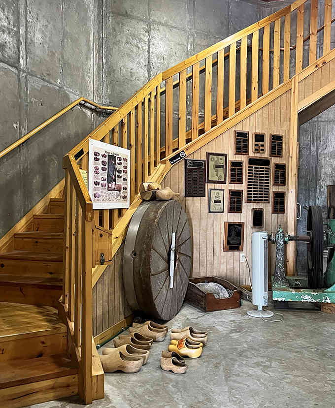 Climb these wooden stairs and earn your spectacular Mississippi River views one step at a time.