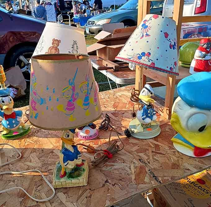 Whimsical character lamps that once brightened children's rooms now charm a whole new generation of collectors.