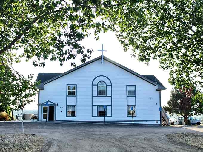 Small town churches have a way of anchoring communities, standing tall through decades while everything else rushes past outside.