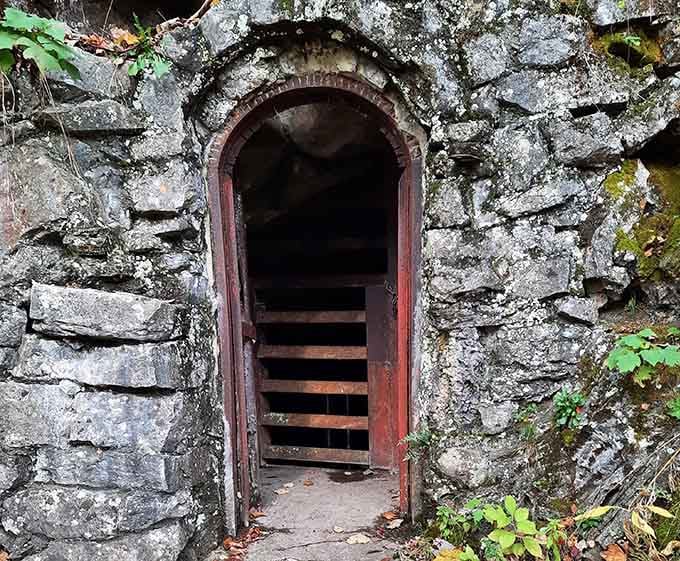 Nature's doorway to underground mysteries, no theme park admission required.