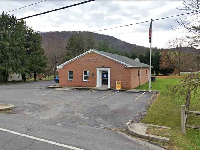 Even the post office here feels unhurried, like stamps and packages move on mountain time.