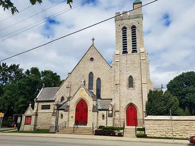 Gothic architecture that adds character to the skyline and makes every Sunday feel a little more special.