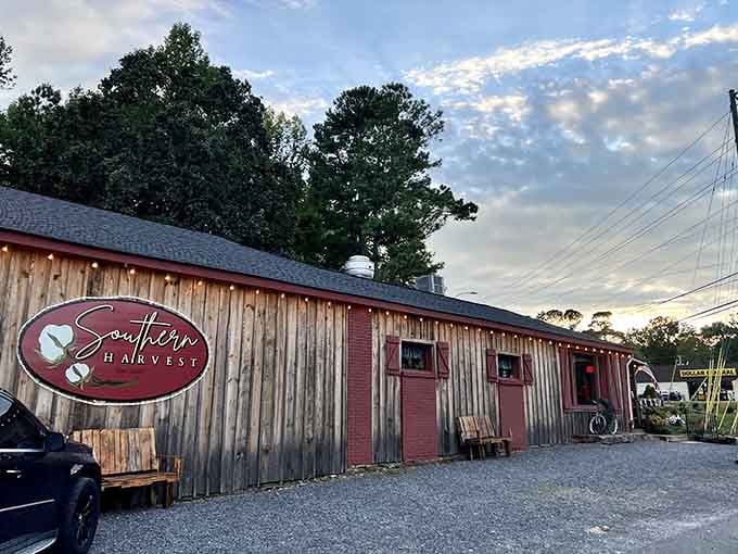 Rustic charm meets serious barbecue where the building's character matches what's smoking out back perfectly.