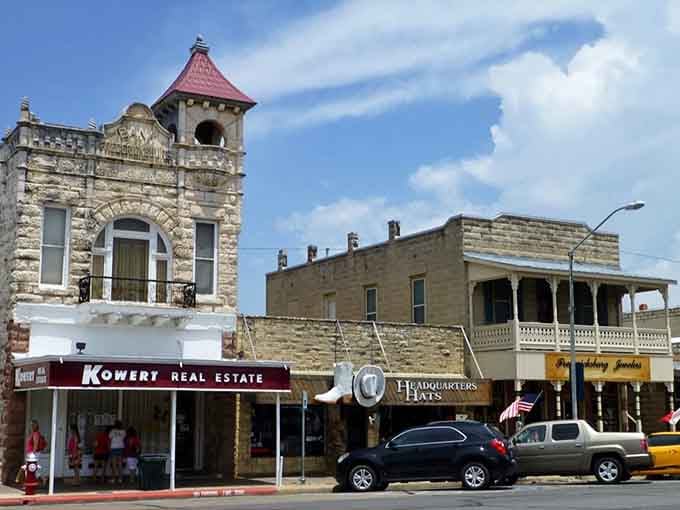 Historic buildings line the street like a greatest hits album of 19th-century architecture, each one worth a closer look.