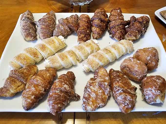 This platter of pastries represents every good decision you could possibly make on a Saturday morning.