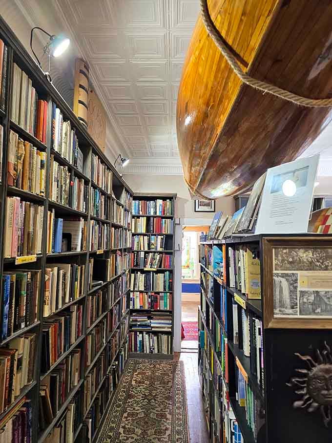 Narrow aisles lined with stories make getting lost here the best kind of problem you'll encounter today.