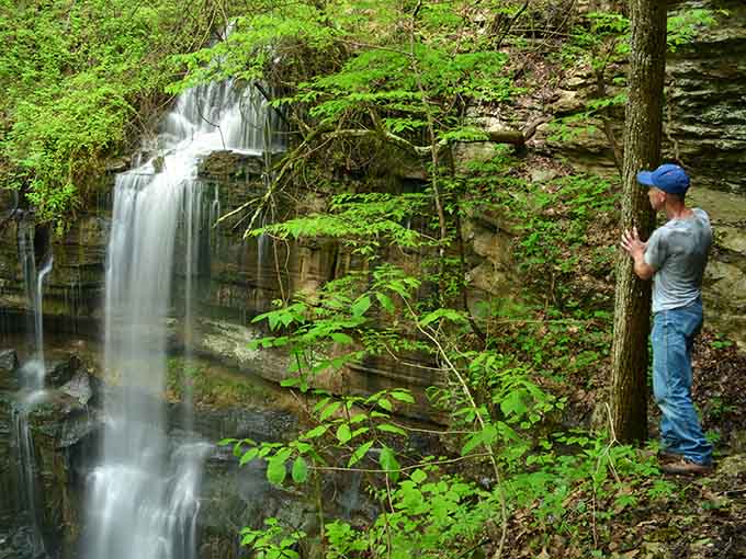 Standing witness to this natural wonder, contemplating how water patiently carved such beauty from solid stone.