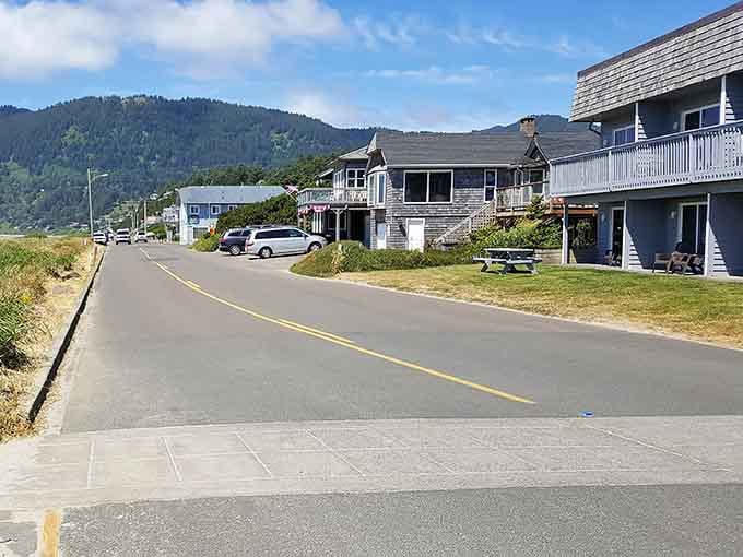 Streets so quiet you can actually hear yourself think, a luxury more valuable than beachfront property.
