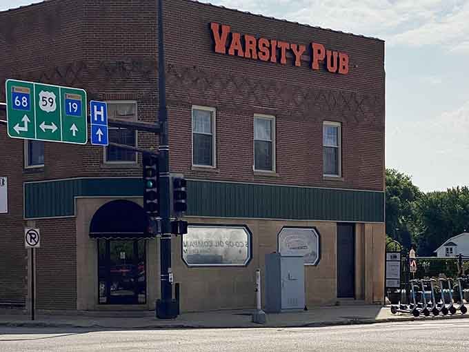 Varsity Pub stands as proof that college towns know how to do casual dining right without the pretentious craft cocktail nonsense.