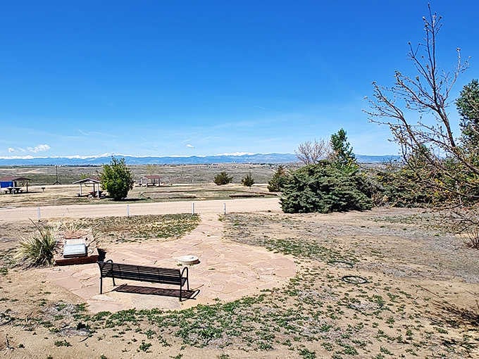 A lonely bench offers the perfect spot to contemplate how close we came to nuclear catastrophe.