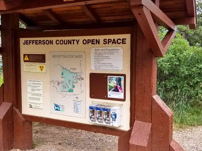 Trail maps and park information ensure you won't get lost, though wandering here wouldn't be the worst fate.