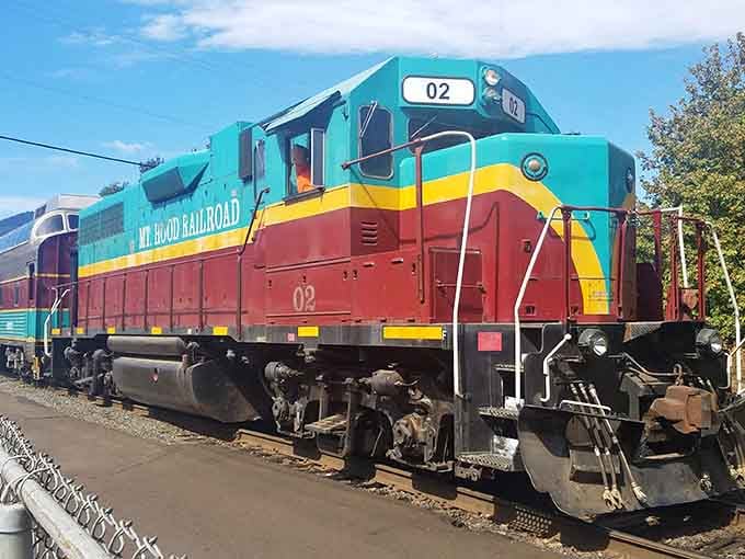 Classic locomotives in bold colors prove that trains can be both functional and absolutely photogenic.