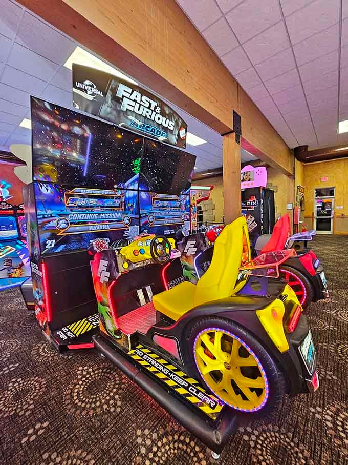 Fast and Furious racing without the actual furious traffic or speeding tickets, just pure adrenaline-pumping fun.