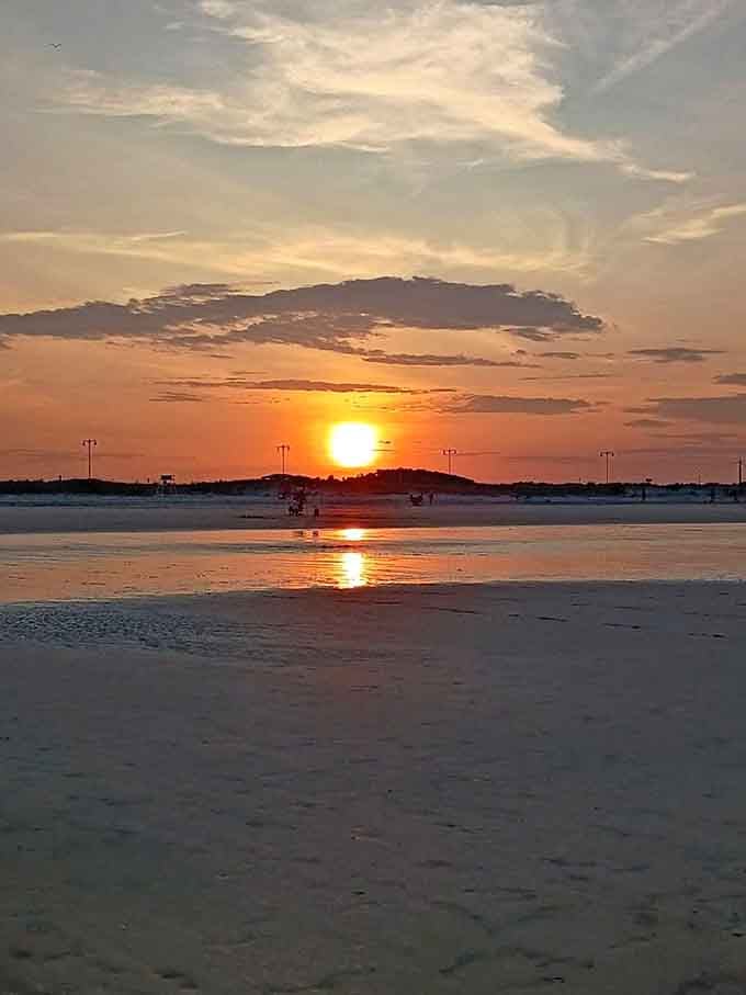 Sunsets here paint the sky in colors that make you forget every traffic jam you endured today.