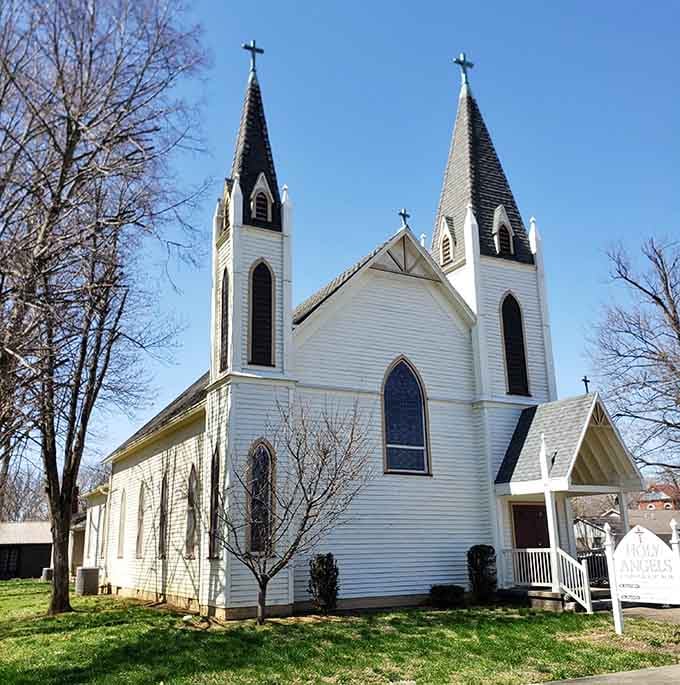 Holy Angels Catholic Church stands as a reminder that faith and beauty have always gone hand in hand.
