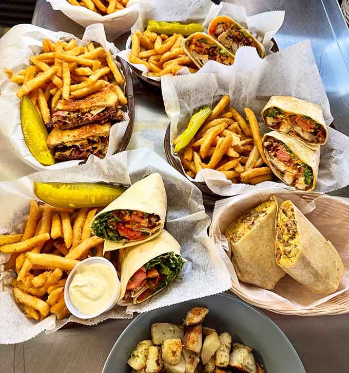 A spread like this makes you want to invite everyone you know just to try everything at once.
