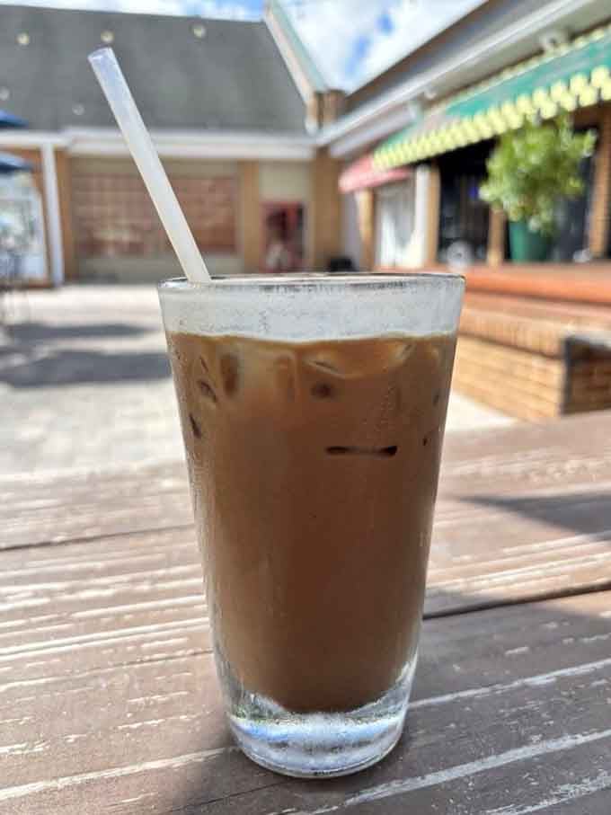 Iced coffee that's smoother than a jazz saxophone solo on a Sunday morning in Florida.