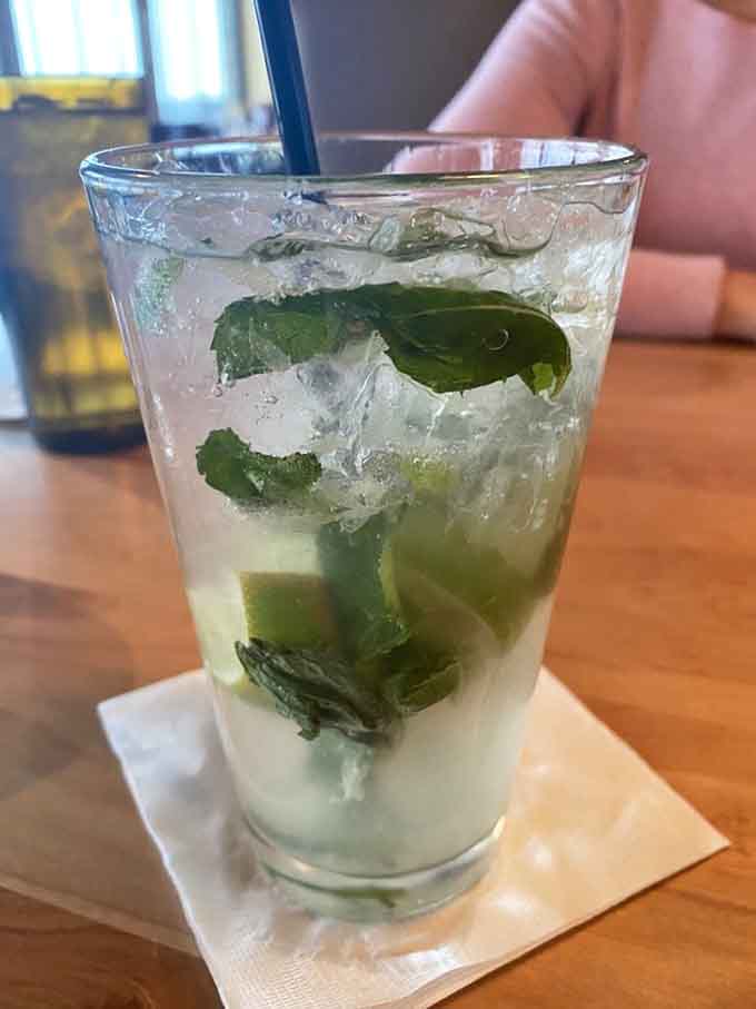 A mojito so refreshing you'll forget you're in the suburbs and start looking for the nearest beach.