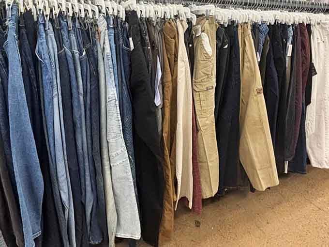 Denim in every shade imaginable lines up like soldiers, ready to march into your closet and revolutionize casual Friday.