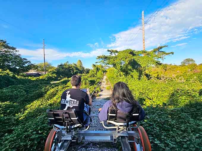 Couples discover that pedaling in tandem beats arguing over restaurant choices any day of the week.