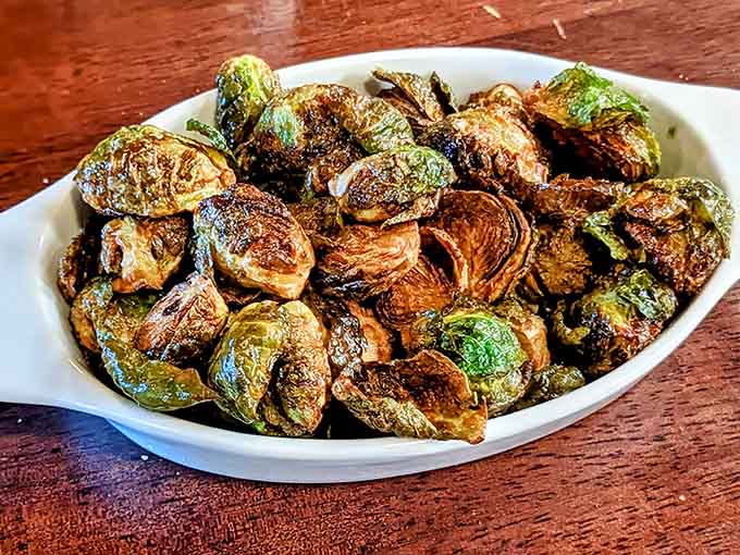 Brussels sprouts so crispy and caramelized they might just convert the vegetable skeptics among us for good.