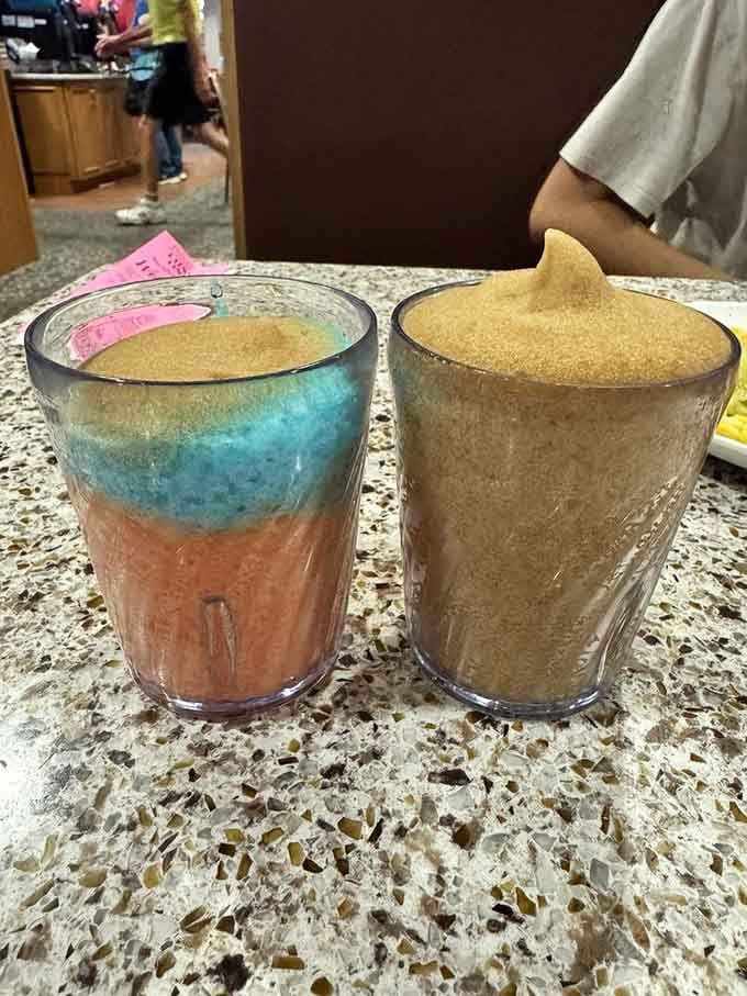 Layered puddings that look like edible geology experiments, proving science class would've been better with more desserts.