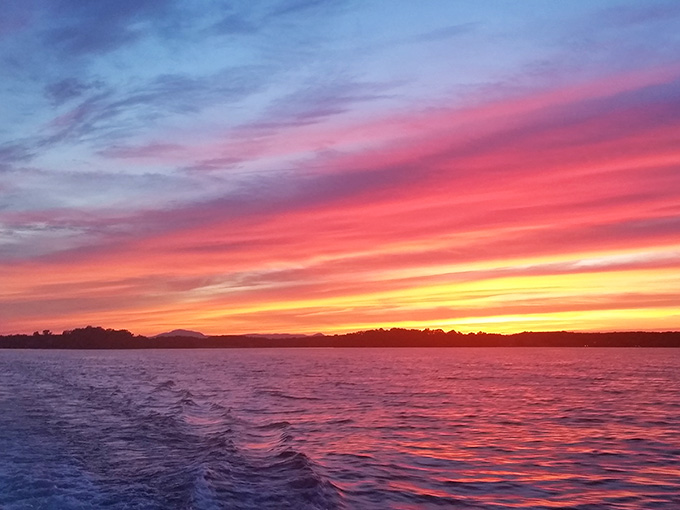 Sunsets this spectacular should require a permit, or at least come with a warning about causing excessive camera usage.