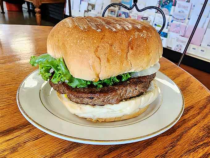 A burger so straightforward and honest, it could run for office and actually win your vote.