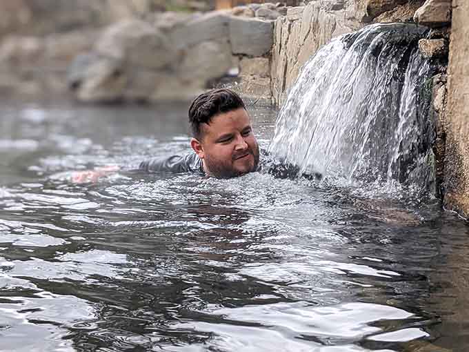 That waterfall massage hits different when the water's been heated by the earth itself for thousands of years.