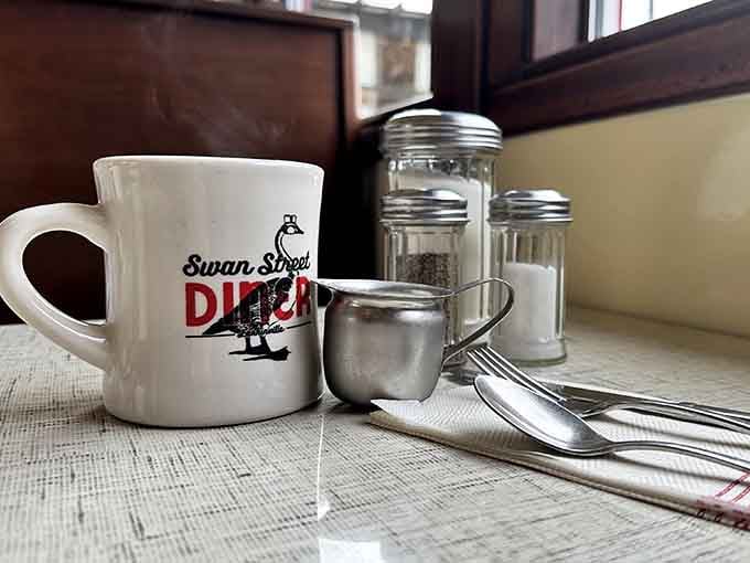 Those little metal creamers and sugar dispensers are the unsung heroes of every great diner experience nationwide.