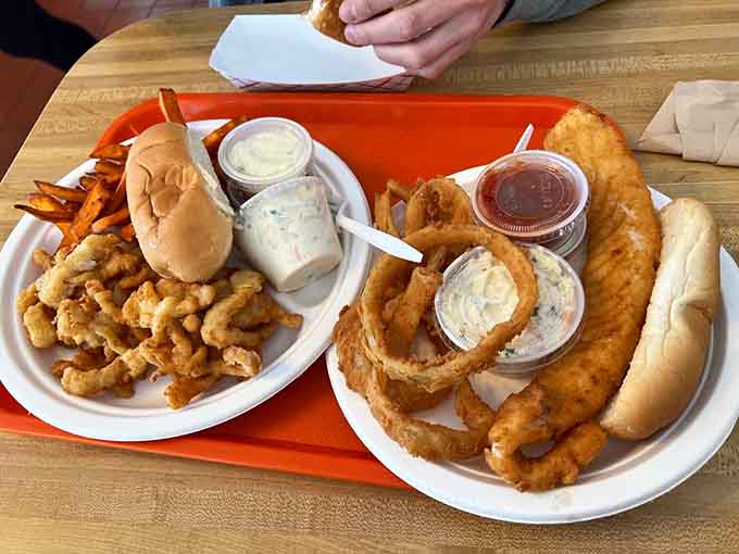 When your table looks like this, you know you've ordered correctly and made all the right life decisions.