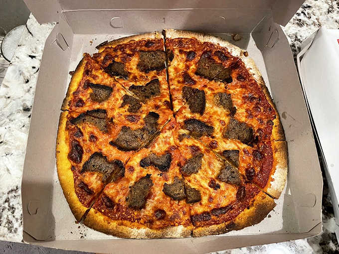 Meatballs on pizza might sound unconventional to some, but one bite proves why this combination has been winning hearts for decades.