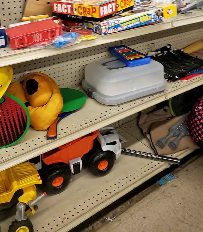 Vintage toys and games remind you that one person's childhood memories can become another's nostalgic treasure.