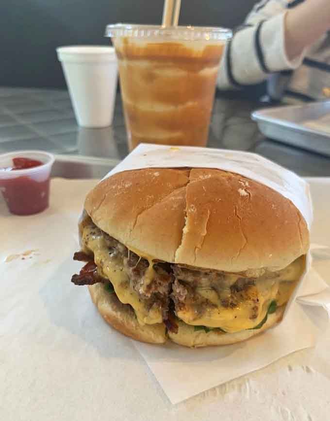 The Big Kahuna brings tropical vibes to Phoenix with pineapple and bacon creating sweet and savory burger magic.